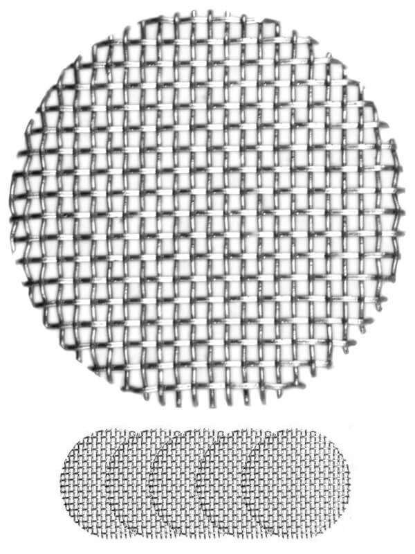 BULK DEALS on 15mm Steel Gauze Screens for Bongs and Pipes