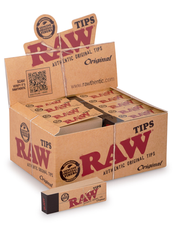 Raw Tips Full Box of Classic Raw Roaches | Free UK Delivery